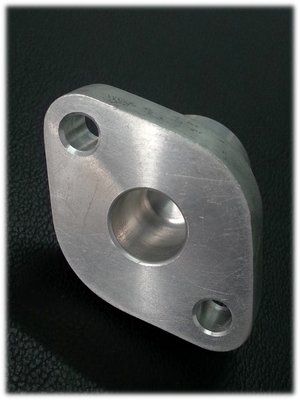 Brass / Aluminium CNC Milling Parts , High Accuracy 0.01mm Aerospace Connector