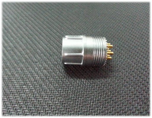 RF Coax Connector Aluminium Turned Parts / Precision CNC Machining Services