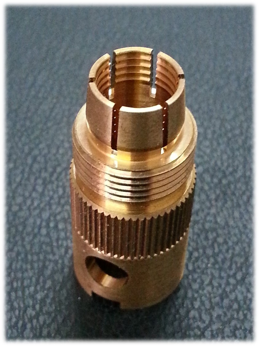 CNC Machine Service Telecommunication parts / Copper Turned Parts