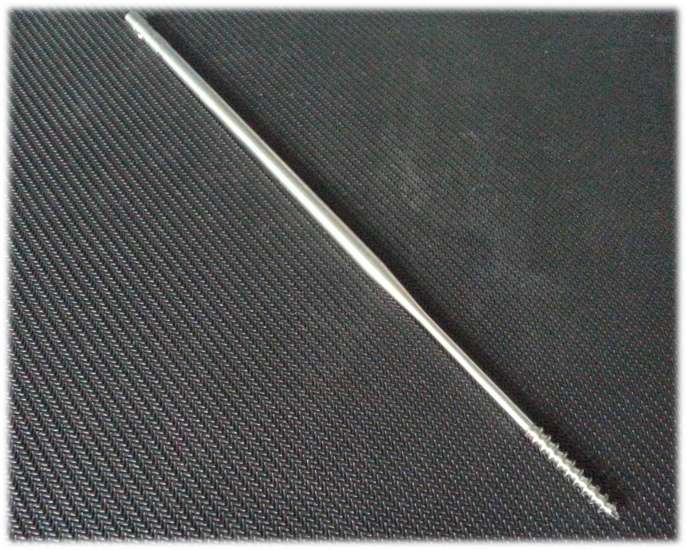 Titinium CNC Turned Parts , Medical Orthopedic Implant Screw Nail L22mm
