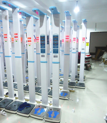 Coin-operated height and weight measuring instrument scale balance with CE and RoHS height measuring stand with weighing