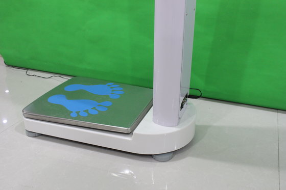 DHM-301 Printing sticker voice braodcast BMI Body Fat Analysis height and weight scalesdigital height weight scale