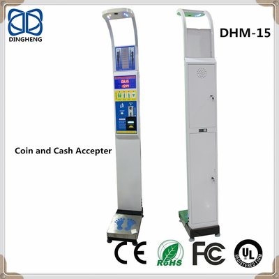 DHM-15 Cash and Paper Accepter with Coin Slot Height and Weight body BMI for Children's Amusement Park
