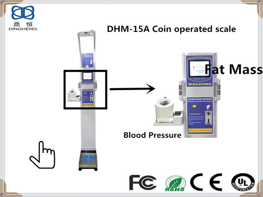 DHM-15A Electronic Body Fat Scale with Glass Platform, Available in Various Capacities for Personal