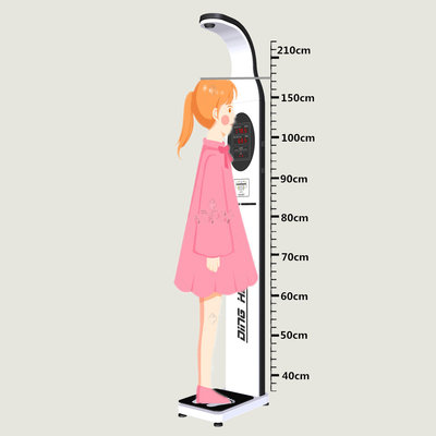 DHM-20T body weight measuring machine BMI Blood Pressure Machine With Stand Electron Supermarket Height And Weight Scale
