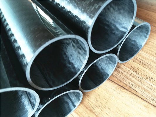High quality carbon fibre tubes price with matte/ glossy surface finish