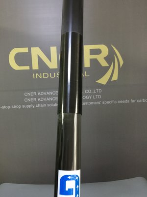 Light weight 35feet carbon fiber tapered telescopic tube for gutter cleaning pole, carbon fiber gutter pole