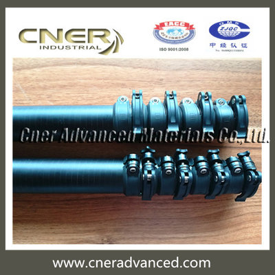 High stiffness 30 feet carbon fiber telescopic pole, telescoping pole
