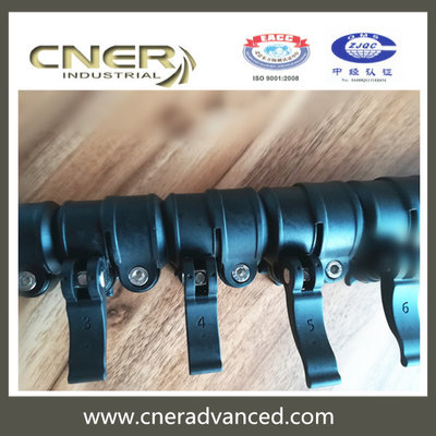 High stiffness 20 feet carbon fiber telescopic pole, cfrp telescoping tube for window cleaning, extension pole