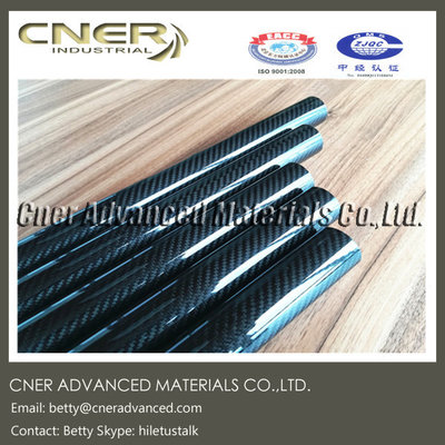Carbon fiber tube, ID 22mm twill weave carbon fibre rod, carbon fiber pole, matte and glossy finish