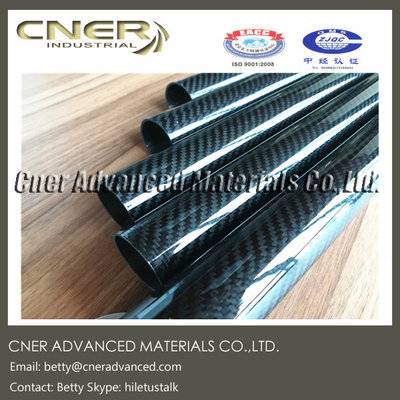 Carbon fiber tube, ID 22mm twill weave carbon fibre rod, carbon fiber pole, matte and glossy finish
