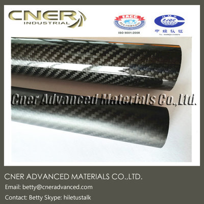 Carbon fiber tube, ID 17mm twill weave carbon fibre rod, carbon fiber pole, matte and glossy finish