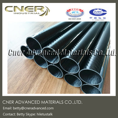 Carbon fiber tube, ID 17mm twill weave carbon fibre rod, carbon fiber pole, matte and glossy finish