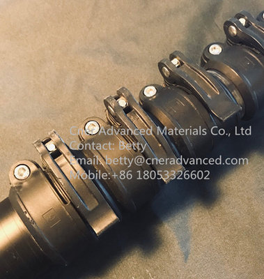 Made in China carbon fiber telescopic pole for window cleaning pole, carbon fibre telescopic water fed pole