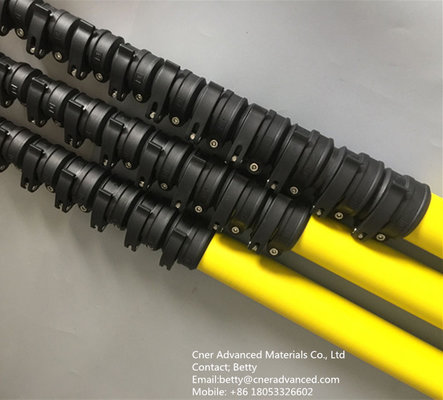 Made in China carbon fiber telescopic pole for window cleaning pole, carbon fibre telescopic water fed pole