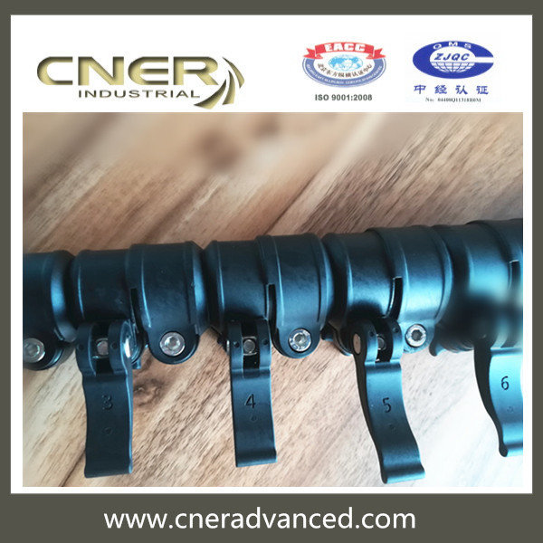 High stiffness 20 feet carbon fiber telescopic pole, cfrp telescoping tube for window cleaning, extension pole