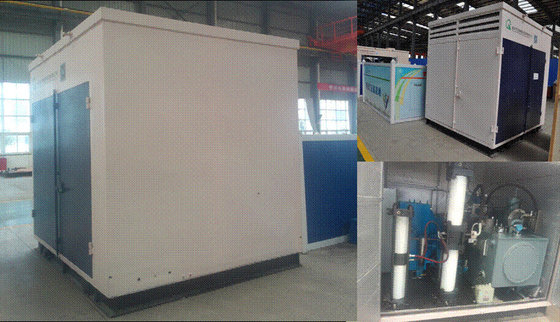 Custom Small 500Nm3 NGV Fueling Stations With PLC Control Cabinets