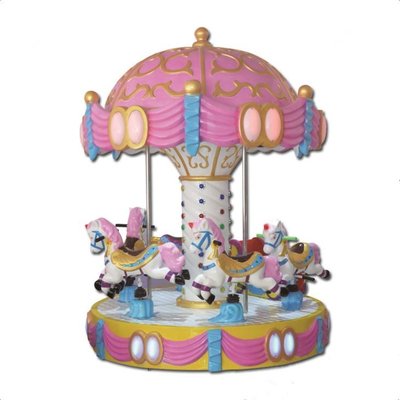 2017 coin operation chiristmas carousel fairground rides 6 seats carousel horse amusement carousel rides for sale