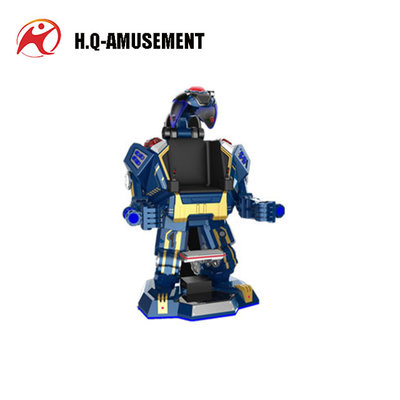 360 degree rotating Electric walking robot Iron Man game machine  shopping mall amusement rides Walking Robot for sale