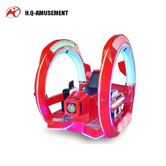 Laser Riding Car Games For Kids Best quality amusement park LED le bar car rides with lowest price