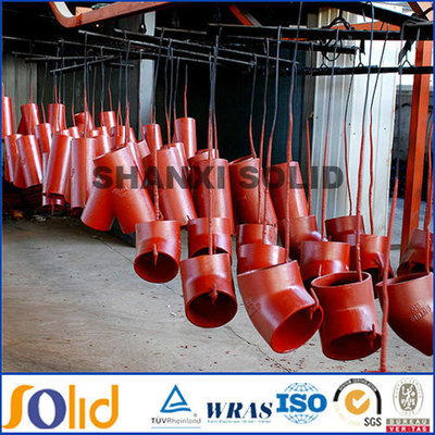 EN877 Standard Red Coated Cast Iron Pipe Fittings