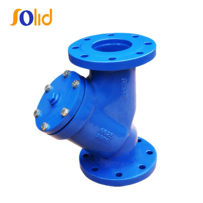 Cast Iron DIN Standard Y-Strainer with Flange Ends