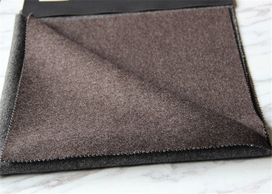 Heavyweight Twill Fabric Double Faced 780g Windproof Coat Wool Cold Proof