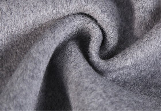 820G/M Plain Double Sided Wool Fabric For Women'S Overcoat