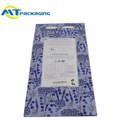 Large Capacity Pet Food Packaging Bags Oxygen Isolation With Two Aircraft Holes