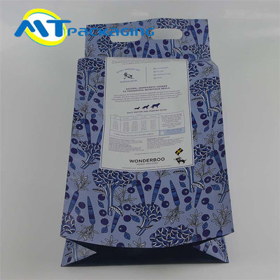Aluminium Foil Resealable Food Pouches , Beautiful Pattern Cat Food Bag