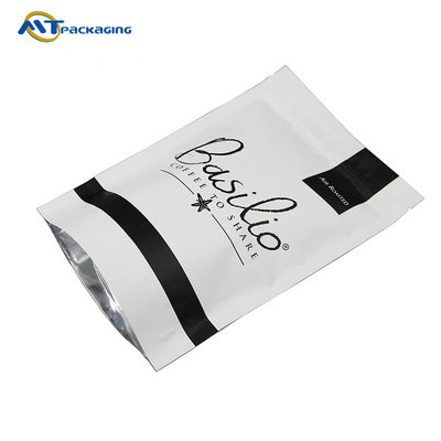 Self Sealing Zipper Coffee Packaging Bags Moisture Proof Customized Logo Printing