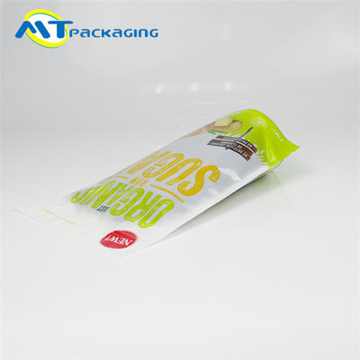 Raw Sugar Stand Up Gusseted Pouch Fresh Keeping Customized Printed Logo
