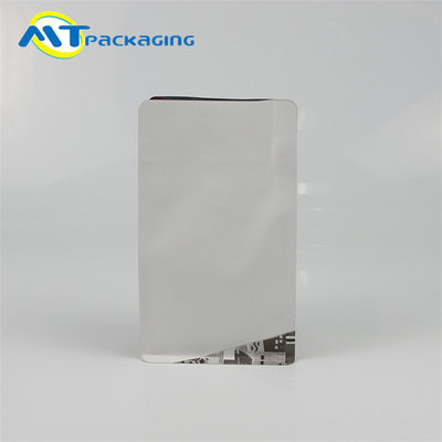 Waterproof Brown Paper Coffee Bags , Flat Bottom Kraft Coffee Bags With Valve