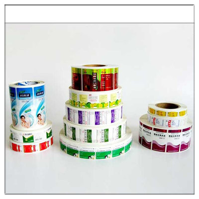 Hot Sale Packaging Adhesive Paper Sticker Printing / Custom Printed Labels / Water Bottle Label Sticker
