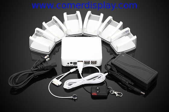 COMER security Retail shop security tablet alarm display stand