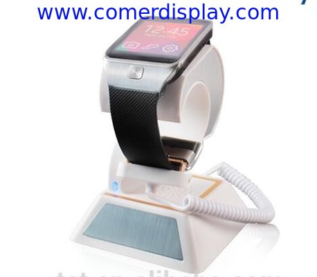 COMER Security charger alarm desktop display desktop holder for smart watch