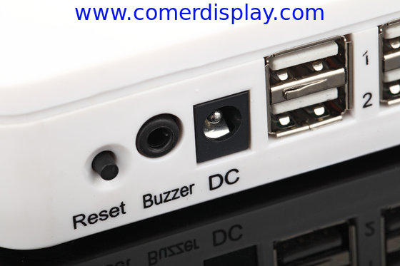 COMER retail 4 ports alarm controller for tablet display