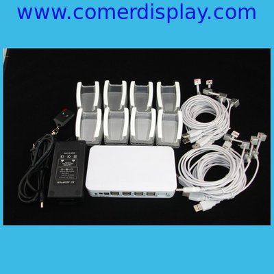Comer Retail security 8 ports controller alarm and charging cable