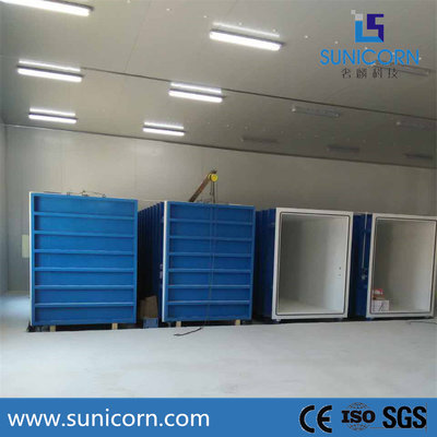 Mushroom Vegetable Farm Vacuum Cooler , 5 Pallet Vacuum Cooling System 65Kw