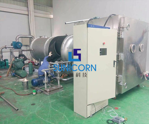 Bird'S Nest Industrial Freeze Dryer 75Kw Power With Leybold Vacuum Pump
