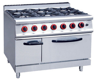 Easy Operating Industrial Gas Electric Oven , Gas Cooktop With Electric Oven supplier