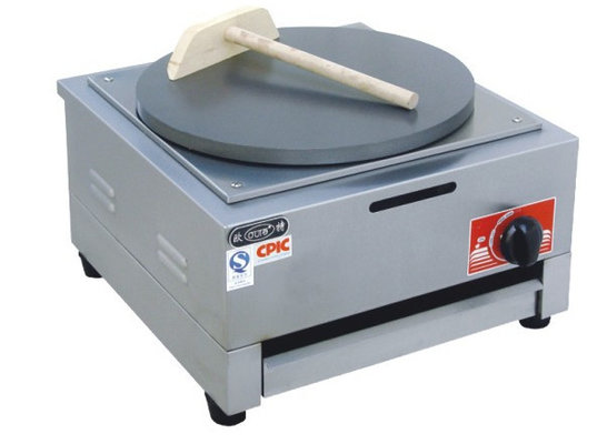 Manual Control Commercial Baking Ovens Gas Rotating Professional Crepe Maker Machine supplier