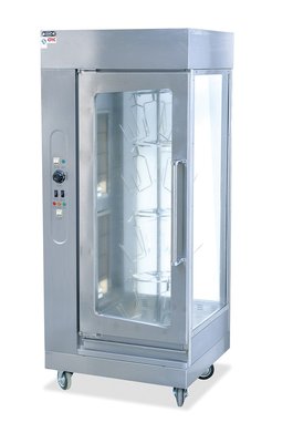 Custom Stainless steel Chicken Rotisserie Oven , Electric Chicken Grill Machine supplier