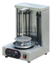 Automatic Yakitori Doner Kebab Machine , Rotary Chicken Doner Grill Machine supplier