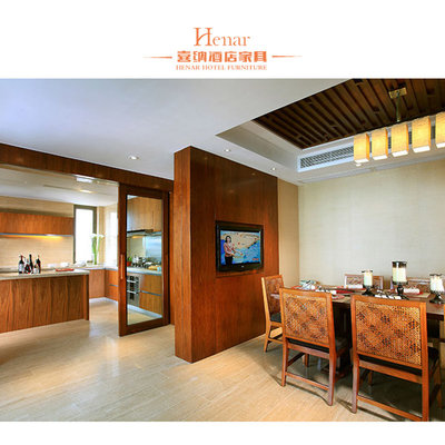 Iririki Resort Hotel & Spa Queen Bed Bedroom Furniture With Local Culture