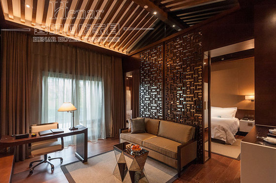 Decorative Solid Wood Lattice Panel For Hotel Guest Room 2 Years Gurantee