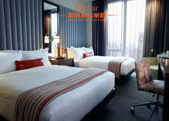 Modern Attractive Wooden Queen Size Bedroom Furniture for 5 Star Hotel Project