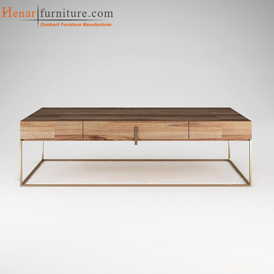Coffee Table TV Stand Cocktail Table for Living Room Modern Industrial Look