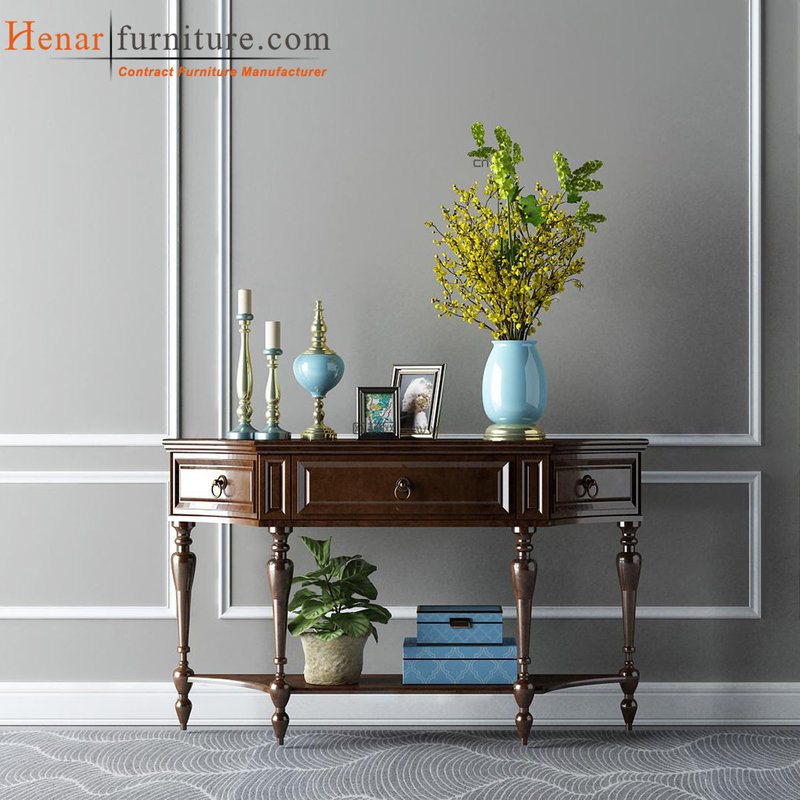 Environment - friendly Wooden Nordic Horns Console for Hotel Furniture