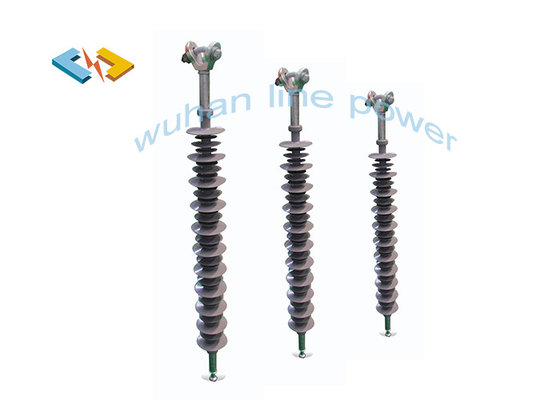 66kV Composite Transmission Line Insulators With Hot Dip Galvanized Y-Clevis And Ball